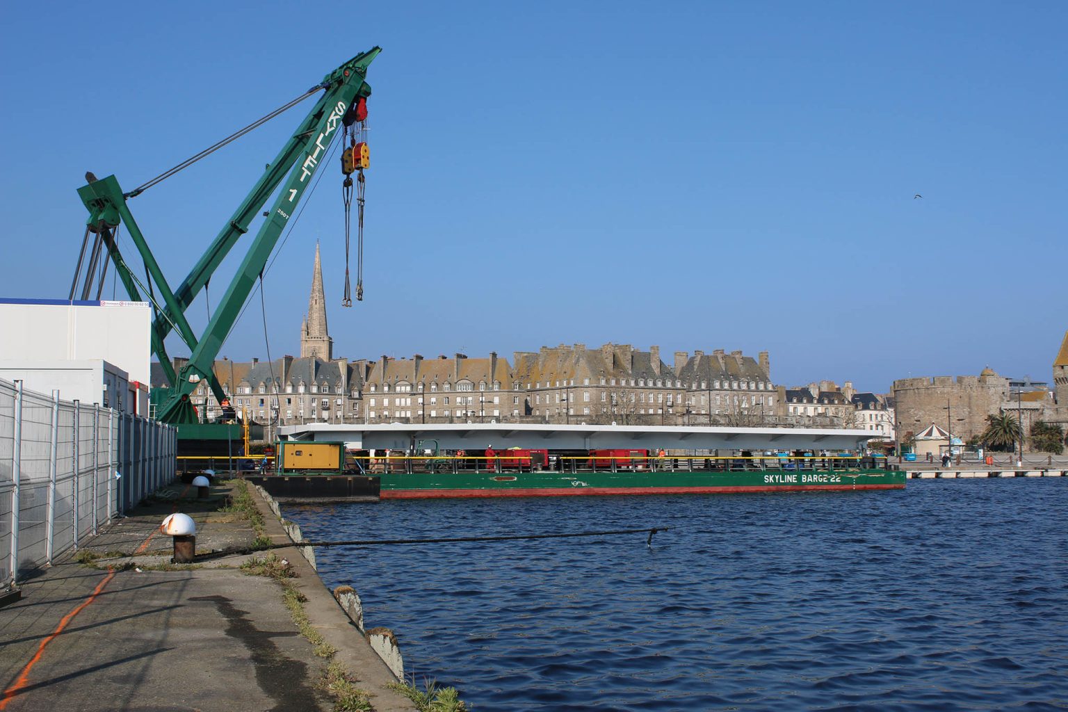 Pont mobile de Saint-Malo - Ingérop